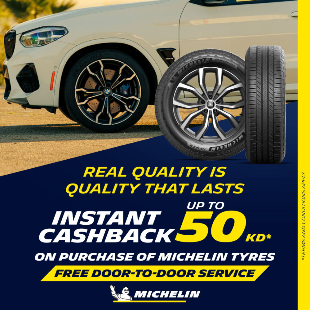 Michelin Instant Cashback upto 50 KD Campaign June 2025 - Kuwait ...